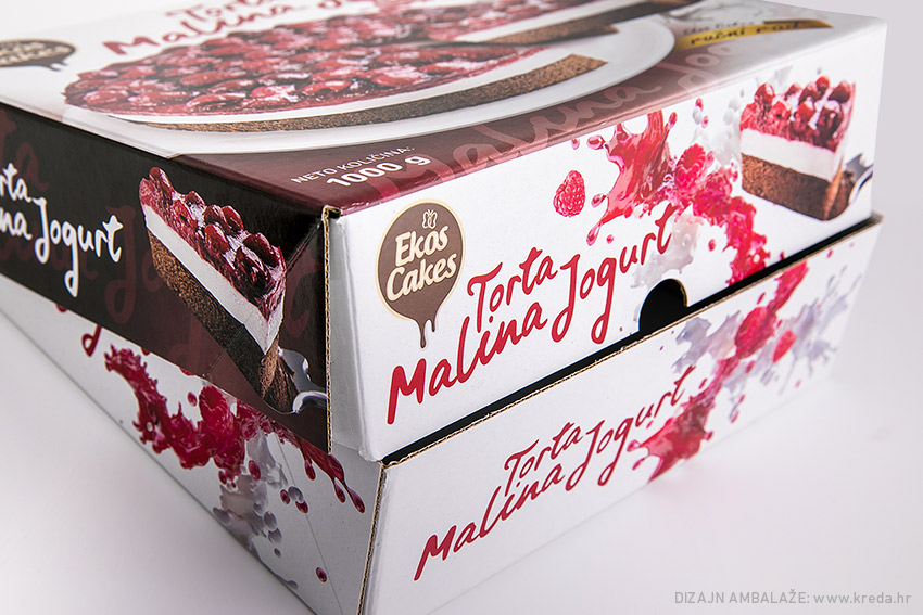 Ekos Cakes packaging - Studio Kreda